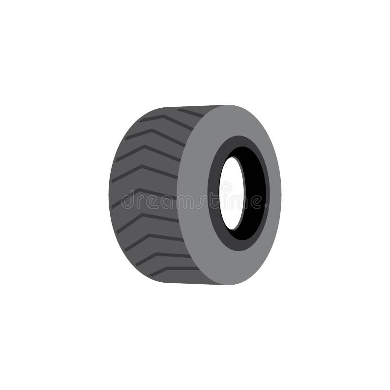 Car tires icon logo vector stock illustration. Illustration of truck ...