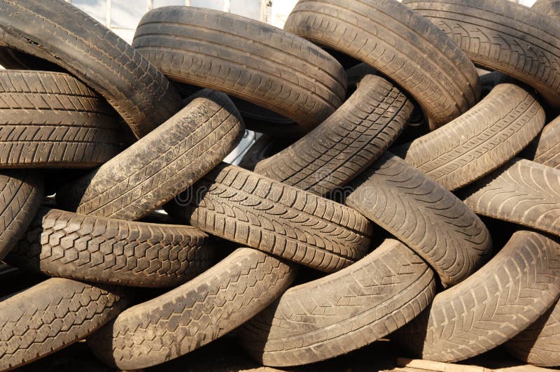 Car tires stock image. Image of recycling, used, stacking - 48744533