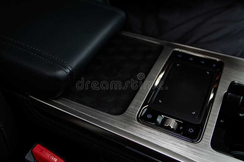 Car touchpad close up stock image. Image of control - 271896595