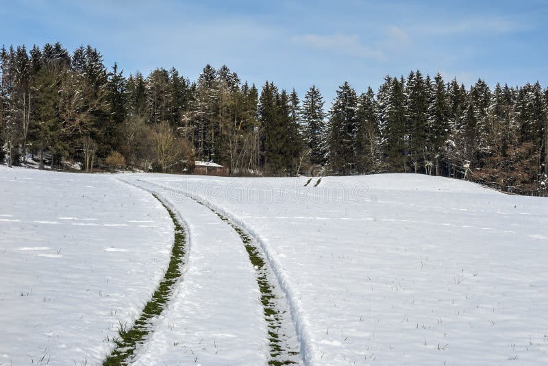 4,012 Snow Car Tracks Stock Photos - Free & Royalty-Free Stock Photos ...