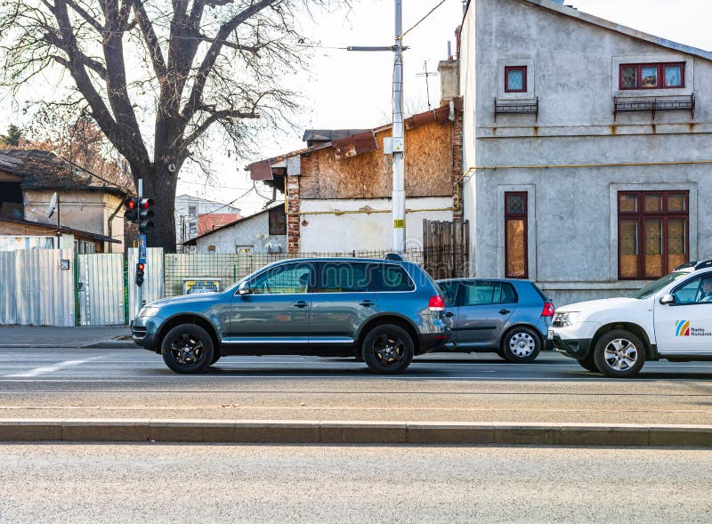 Traffic Light with Red Light. Traffic Light Signal Semaphore Located in ...