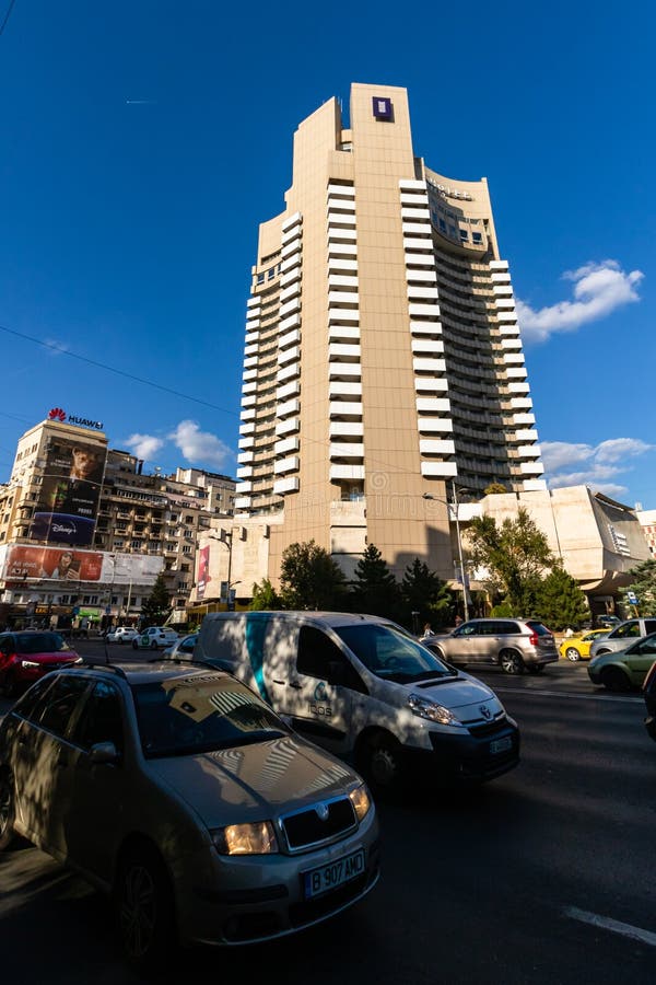 Car Traffic at Rush Hour, Car Pollution, Traffic Jam in Bucharest ...