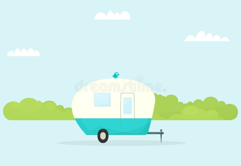 Caravan Cartoon Stock Illustrations – 6,377 Caravan Cartoon Stock ...