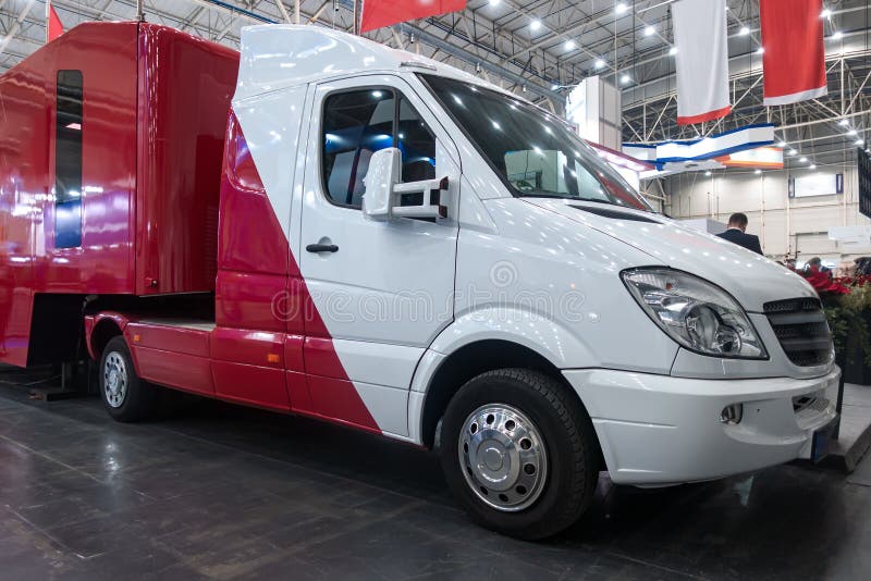 Car with a Trailer. House on Wheels Stock Photo - Image of passenger ...