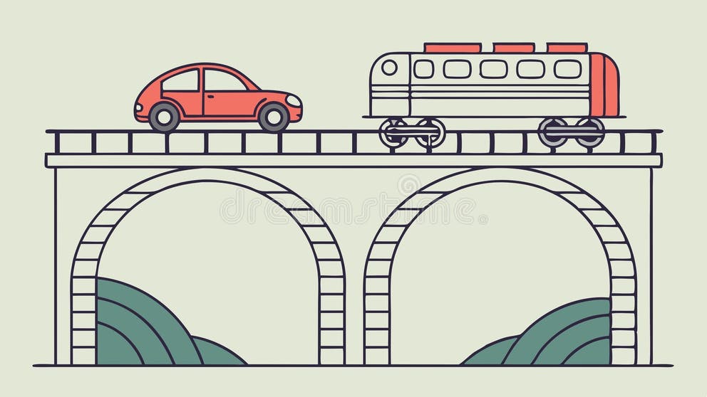 Multi Arched Bridge Stock Illustrations – 100 Multi Arched Bridge Stock ...