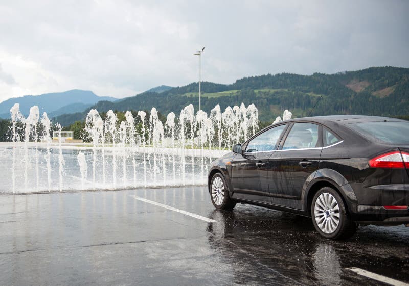 Car training school stock photo. Image of asphalt, license - 26252910