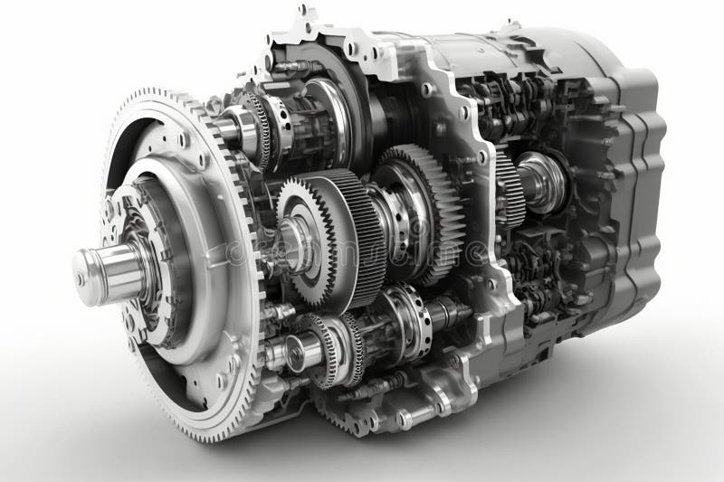 Car Transmission. Car Component on Clear Background. Generative AI ... Car Transmission. Car Component on Clear Background. Generative AI ...