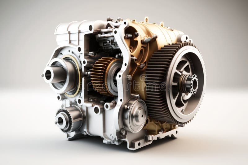 Car Transmission. Car Component on Clear Background. Generative AI ...