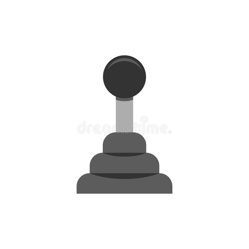 Car transmission icon flat stock vector. Illustration of manual - 98247093