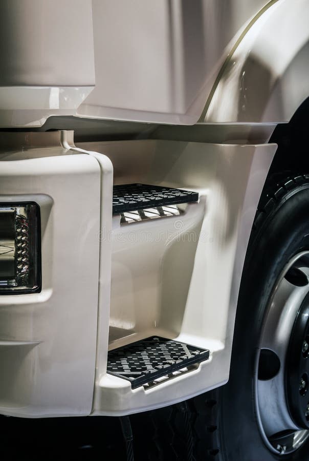 Car Truck Cab and Steps To Lift into the Cab Stock Photo - Image of ...