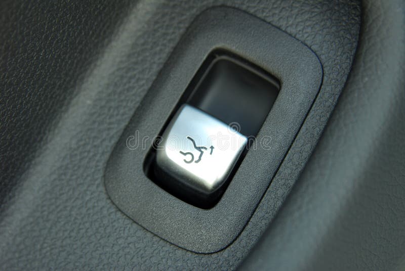 Car Trunk Button stock photo. Image of equipment, closeup - 132666860