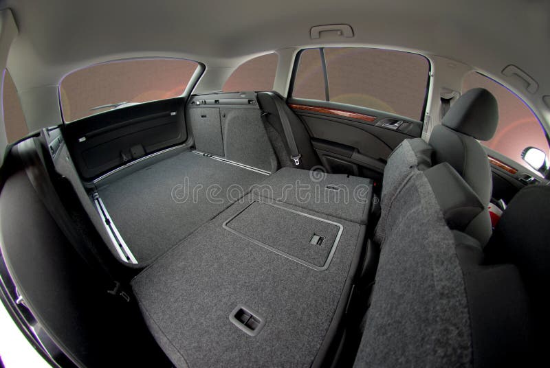 Car trunk, car interior stock photo. Image of sign, boot - 31436094