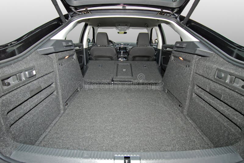 Car trunk stock image. Image of store, empty, boot, baggage - 69228333