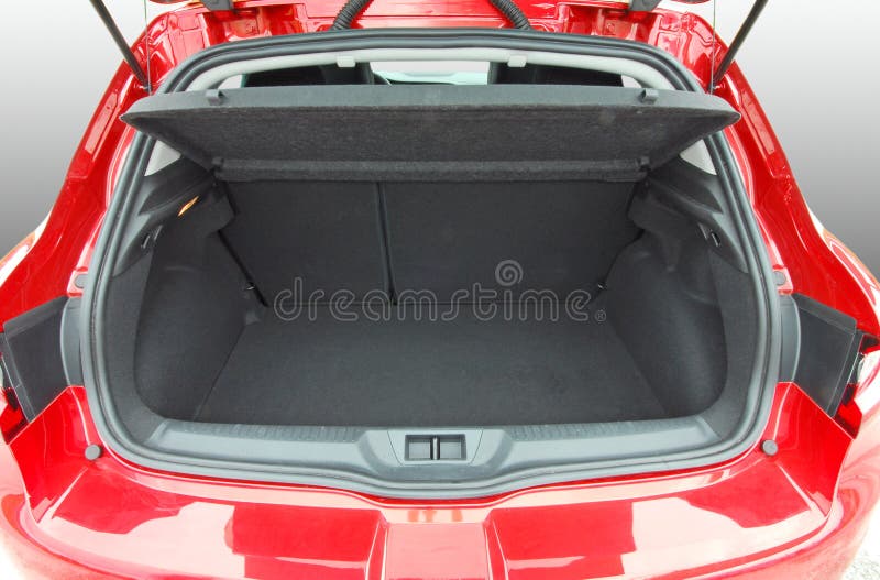 Car trunk stock image. Image of deliver, auto, space - 87469589