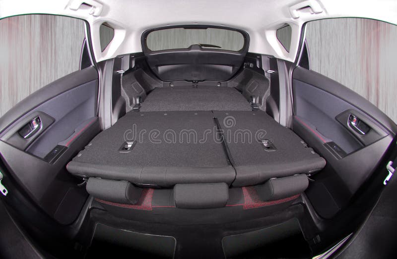 Car trunk inside stock image. Image of automobile, rack - 36572725
