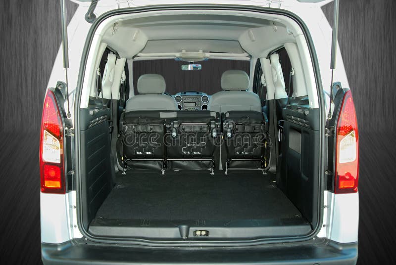 Car trunk inside stock photo. Image of automobile, journey - 36359824