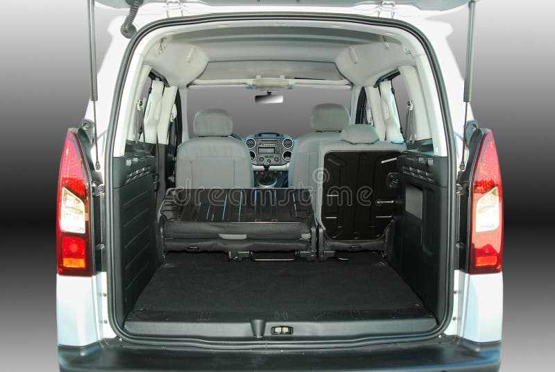 Car trunk inside stock image. Image of open, driving - 79491955