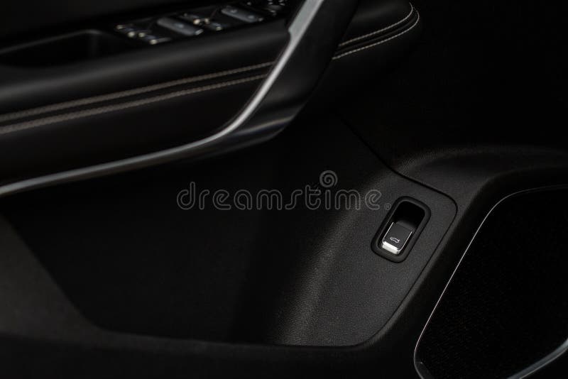 Car Trunk Open Button. Electric Trunk Switch Controller Editorial ...