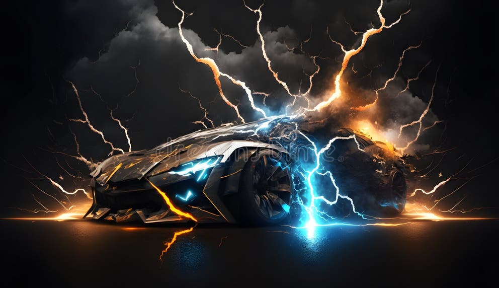 Car Tuning Digital Render One Created with Generative AI Stock ...