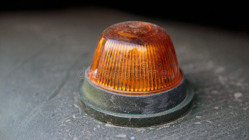 Car Turn Signal. Retro Car Turn Stock Image - Image of vintage, auto ...