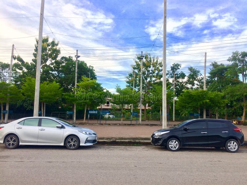 Car stock image. Image of cars, private, facing - 228881617