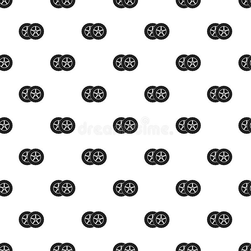 Car Tyre Pattern Seamless Vector Stock Vector - Illustration of ...