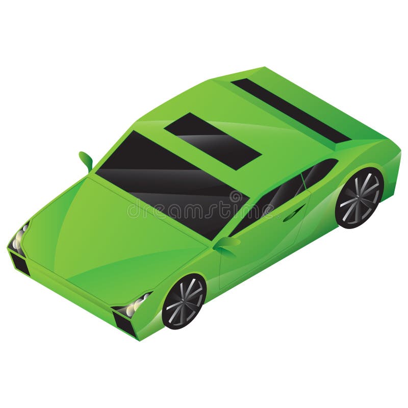 Car. Vector Illustration Decorative Background Design Stock ...