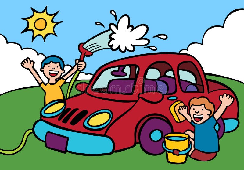 Cartoon Car Wash Stock Illustrations – 2,655 Cartoon Car Wash Stock ...