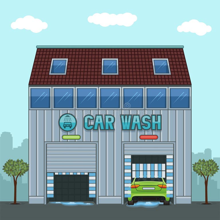 Car Automatic Wash Stock Illustrations – 2,290 Car Automatic Wash Stock ...
