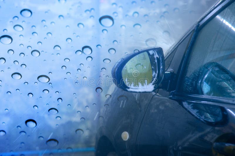 Car wash bubbles stock photo. Image of clear, cleaner - 151309090