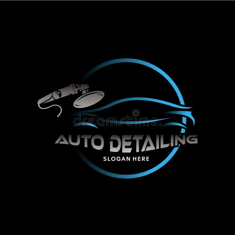 Car Wash and Detailing Vector Logo Template Illustration Stock Vector ...