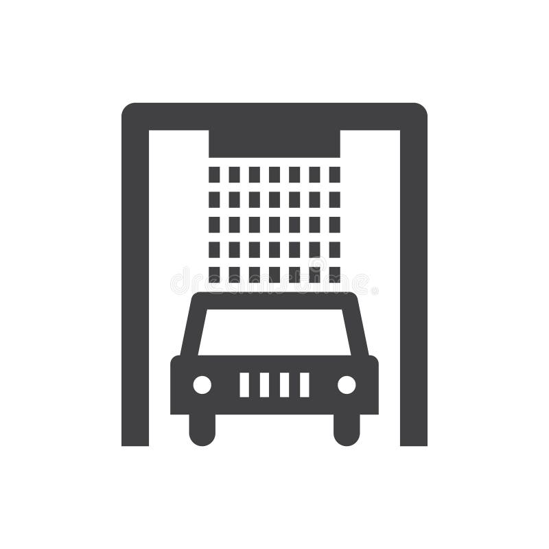 Car wash icon stock vector. Illustration of modern, automobile - 374374278