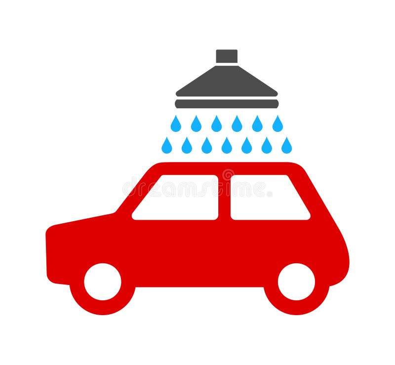 Car wash icon stock vector. Illustration of transportation - 303943560