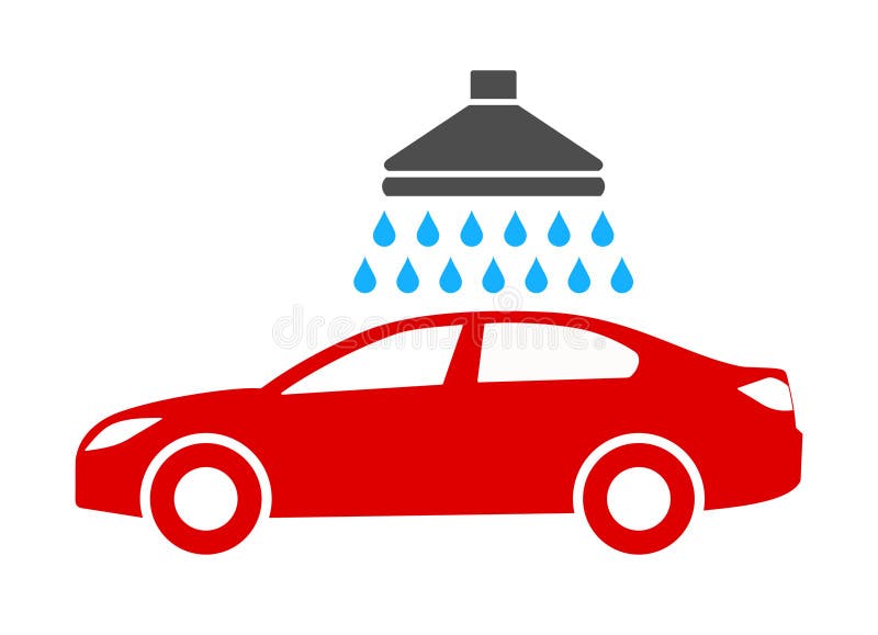 Car wash icon stock illustration. Illustration of vector - 303943616
