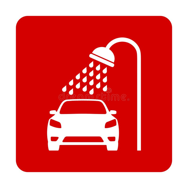 Car wash icon stock illustration. Illustration of vector - 303943616