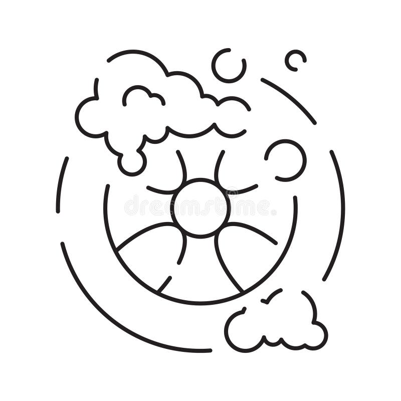 Car Wash Line Vector Icons and Signs. Wash, Auto, Detailing, Polishing ...