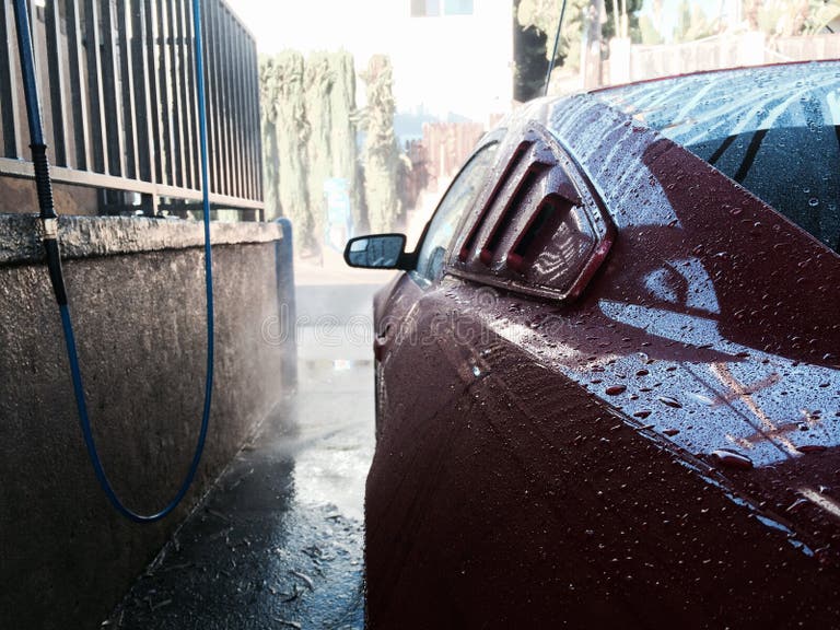Car wash stock photo. Image of wash, mustang, ford - 45033546
