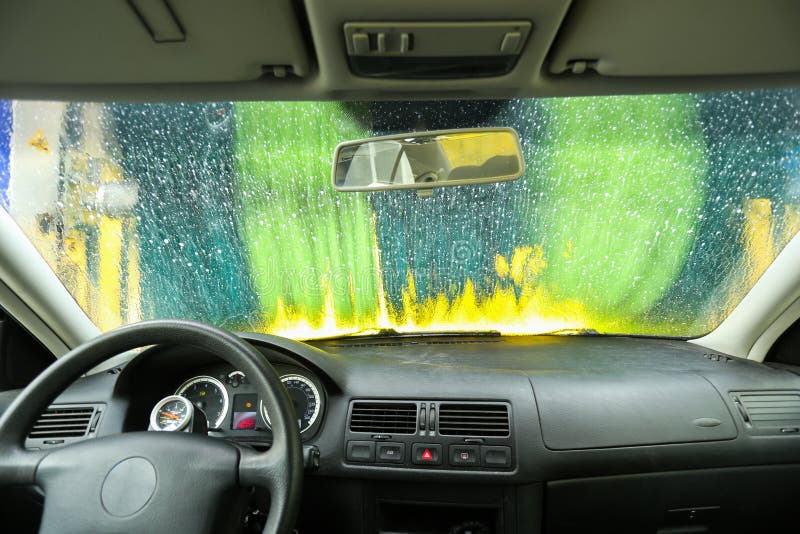 Car wash! stock image. Image of washed, droplets, view - 40705821