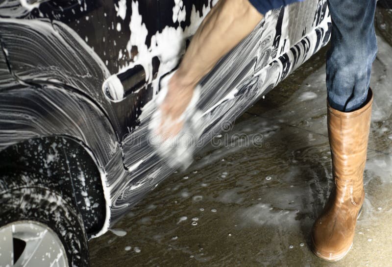 Car Wash stock image. Image of luxury, spray, clean, care - 51691801