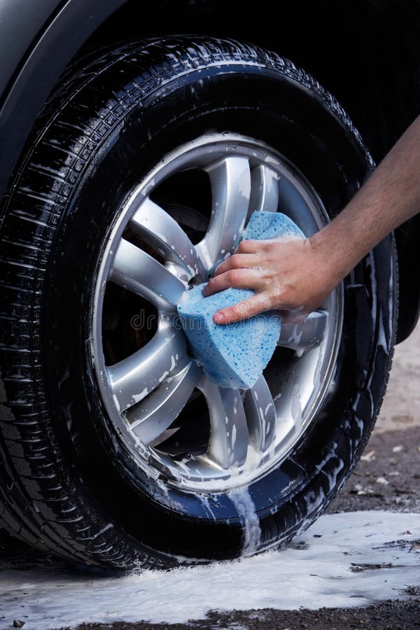 The car wash stock photo. Image of blue, brightly, simple - 86213240
