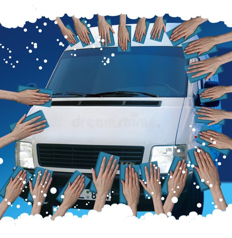 Car washing stock photo. Image of windows, swill, transport - 1343910