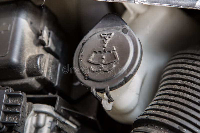 Car Water Cooler Inside a Car Engine Block Stock Image - Image of valve ...