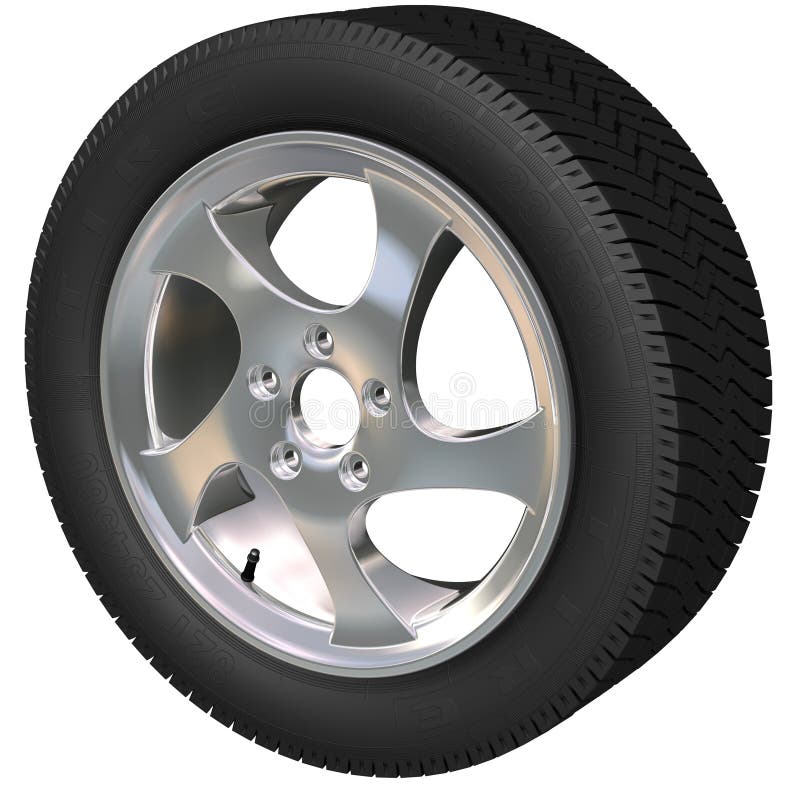 Car Wheel Royalty Free Stock Photos - Image: 2351068
