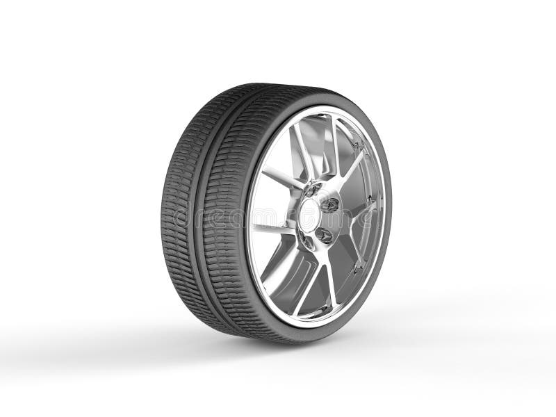 Car Wheel Picture. Image: 8224902