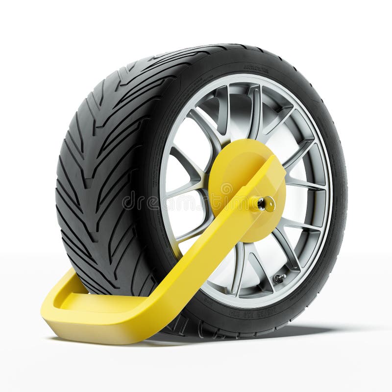 Wheel Clamp Stock Illustrations – 495 Wheel Clamp Stock Illustrations ...