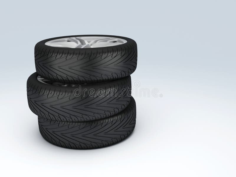 Car Wheel. Concept design stock illustration. Illustration of race ...