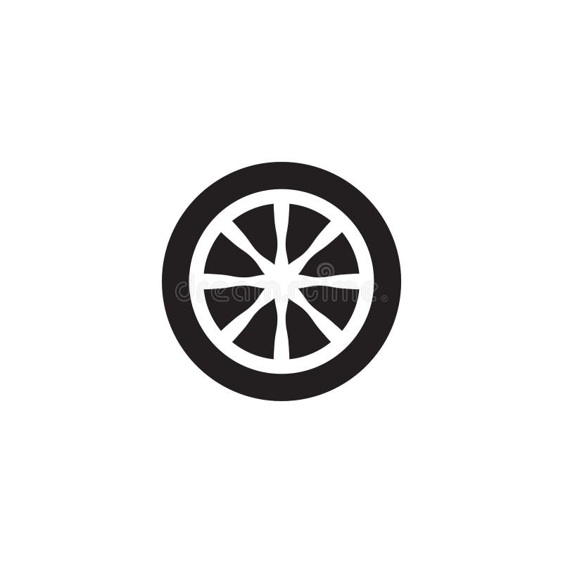 Car Wheel Icon Design Template Vector Isolated Stock Vector ...