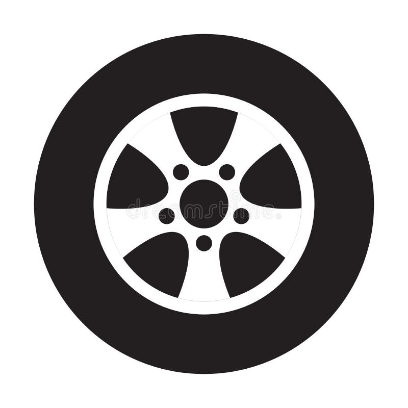 Car Wheel Icon Vector for Your Web Site Design, Logo, App, UI ...