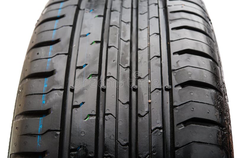 Car wheel isolated stock image. Image of profile, rubber - 66403081