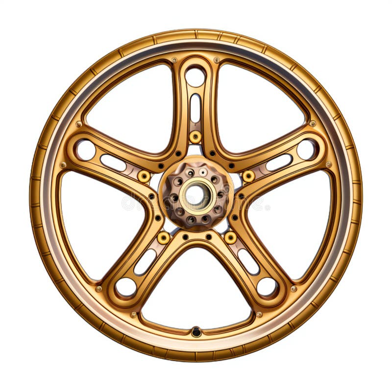 Car Wheel Isolated on White Background, High Resolution Stock ...